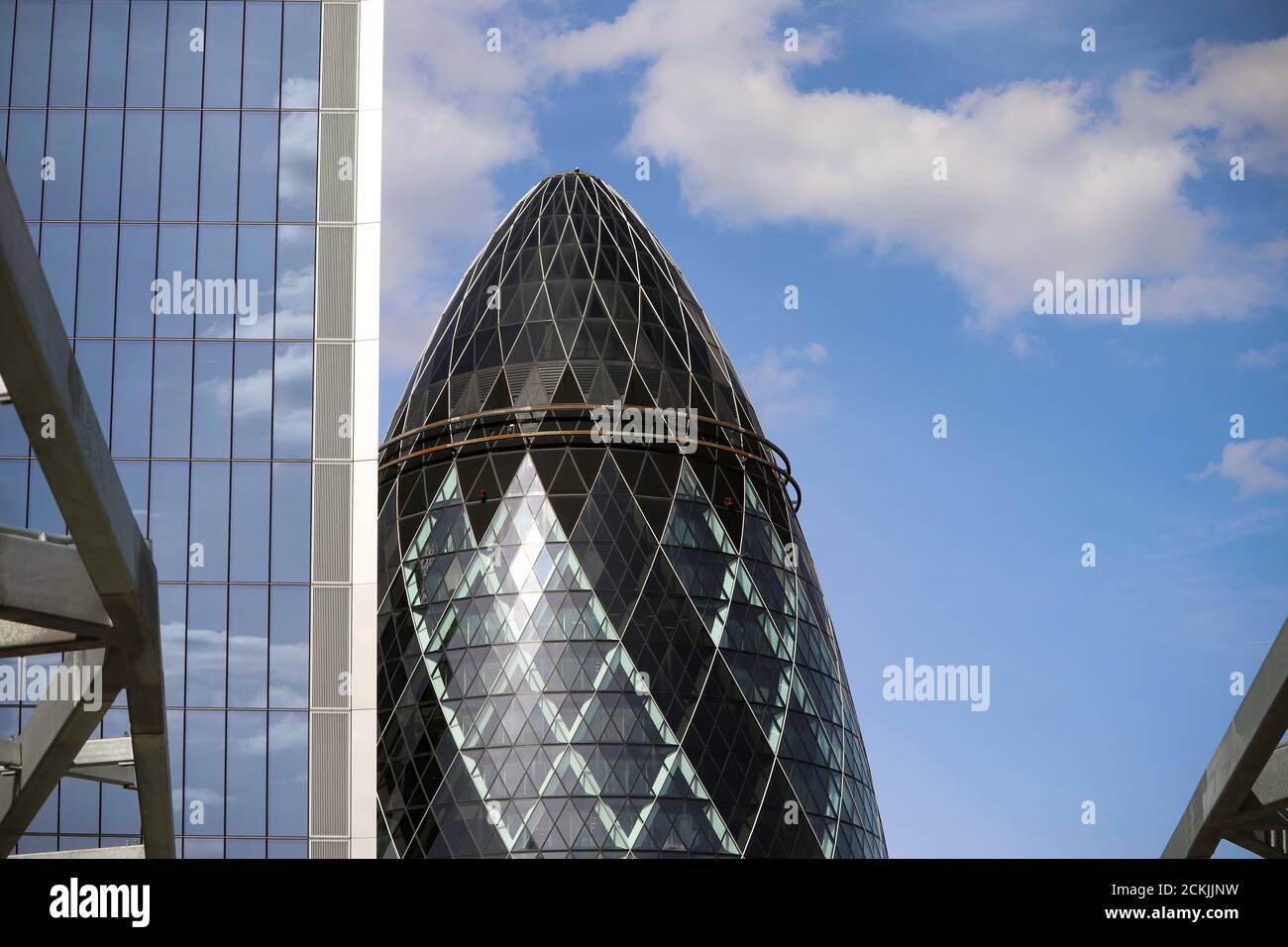 High rise London buildings Stock Photo - Alamy