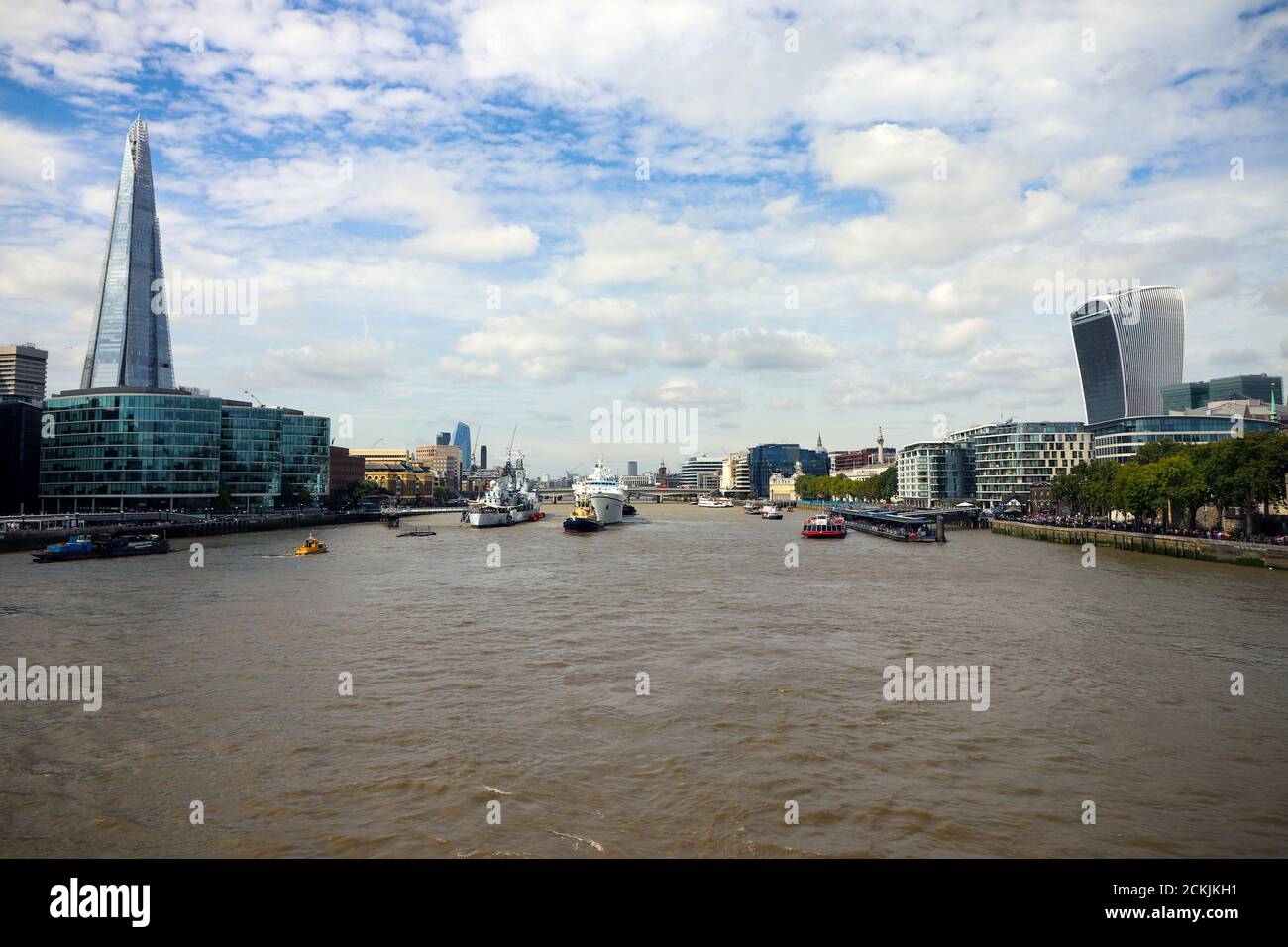 High rise London buildings Stock Photo - Alamy