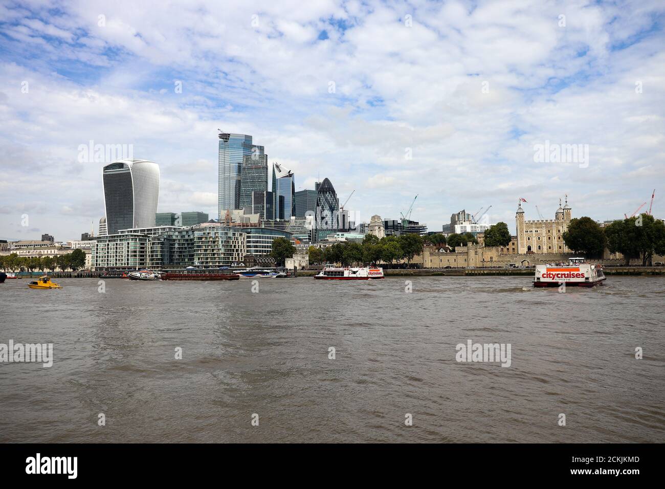 High rise London buildings Stock Photo - Alamy