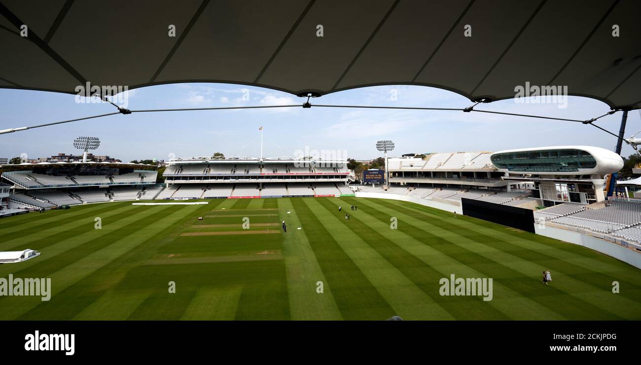 Lord's Cricket Ground during the redevelopment of the Compton and ...