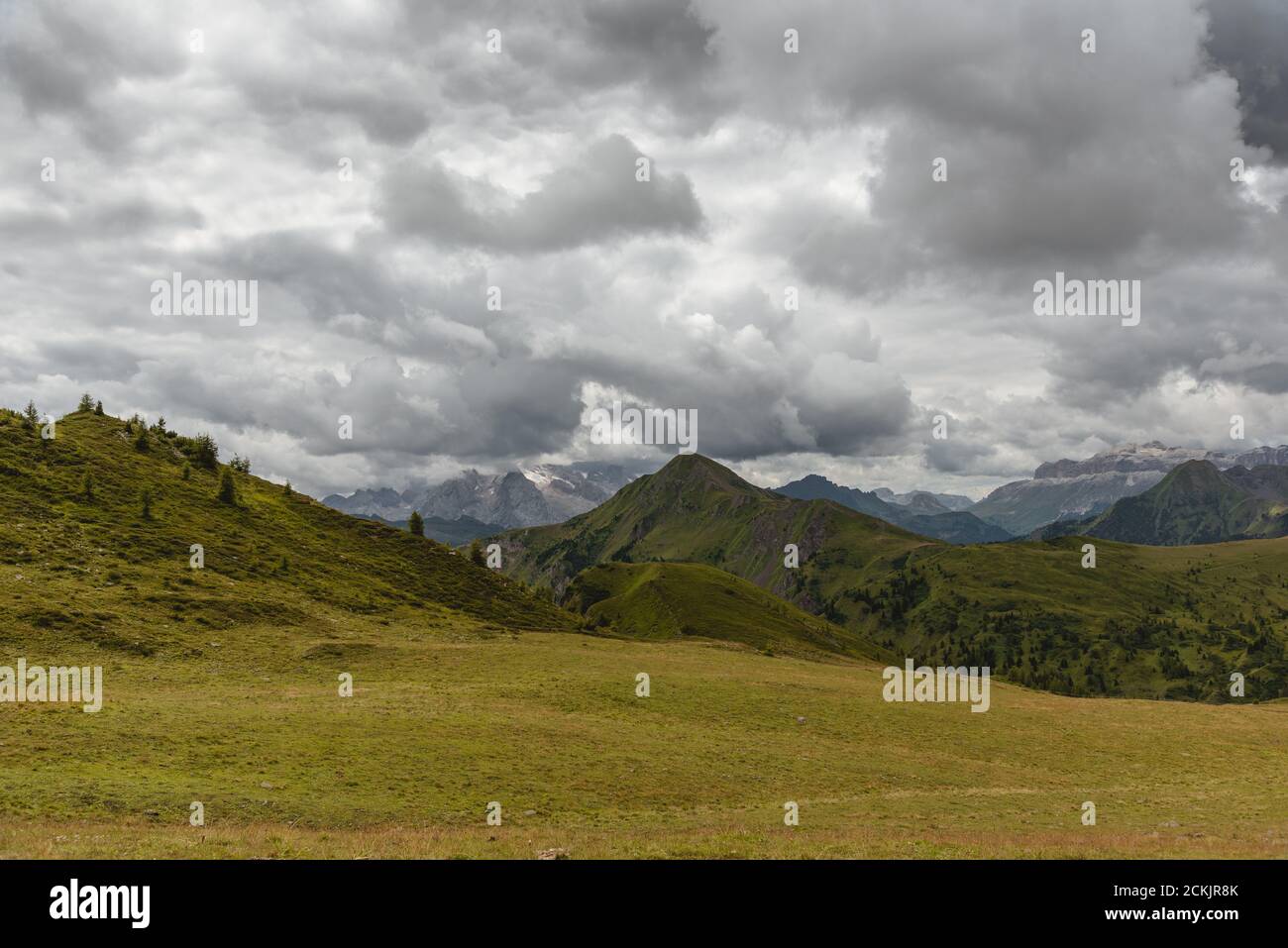 View of Marmolada glacier from Giau Pass Italy Stock Photo - Alamy