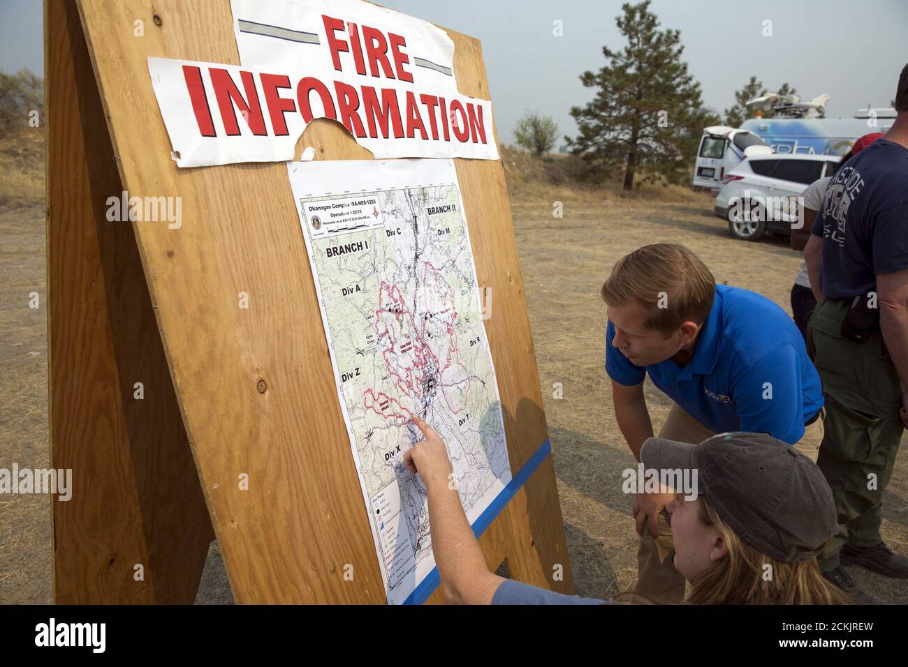 Map of chelan hi-res stock photography and images - Alamy