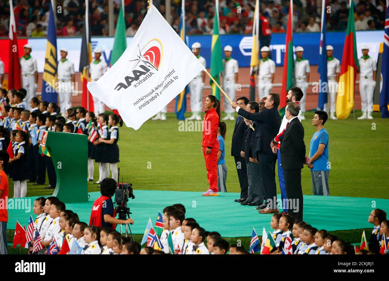 Handover Ceremony Flag High Resolution Stock Photography and Images - Alamy