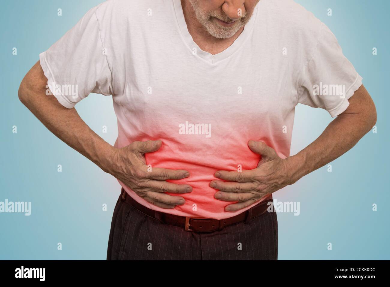 Stomach ache man hi-res stock photography and images - Alamy