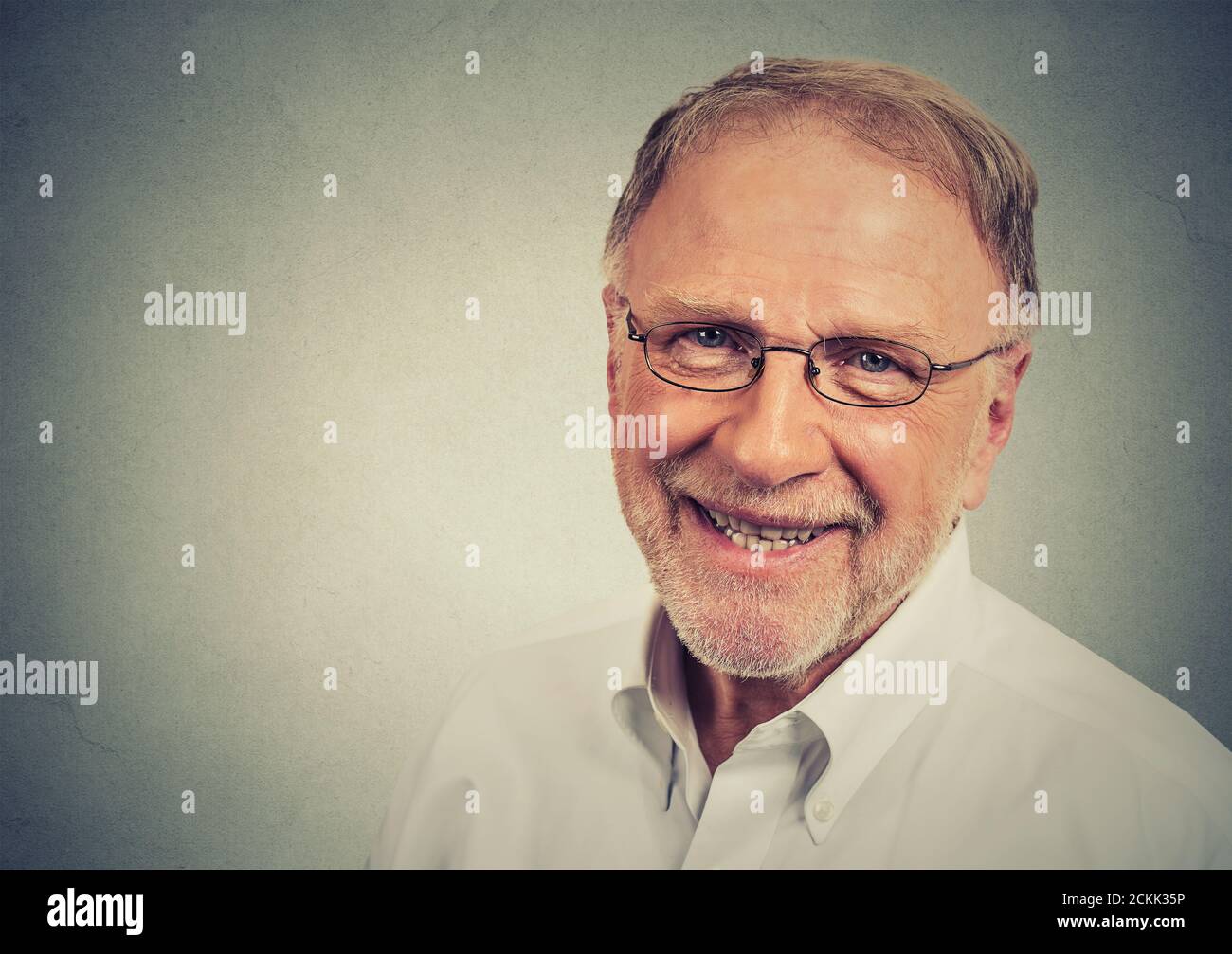 Portrait of Old Man Stock Photo - Alamy