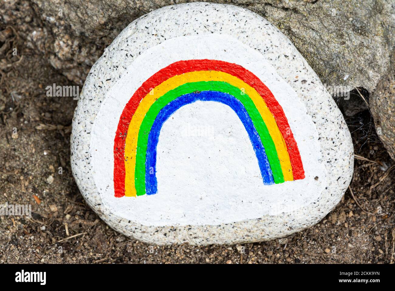 Rainbow nhs mask hi-res stock photography and images - Alamy