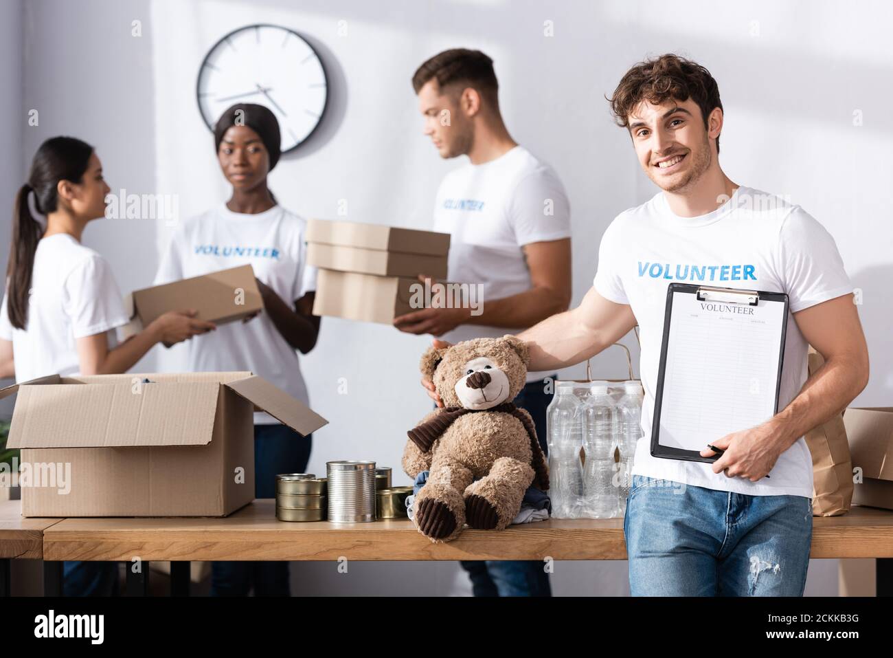 Soft toy donations hi-res stock photography and images - Alamy