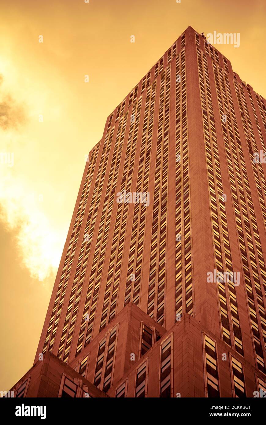 Office tower facade, New York City Stock Photo - Alamy