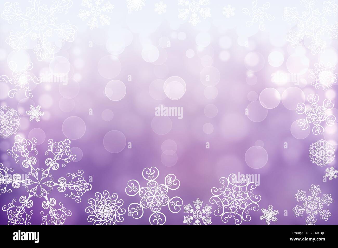 Beautiful Snowflakes Falling