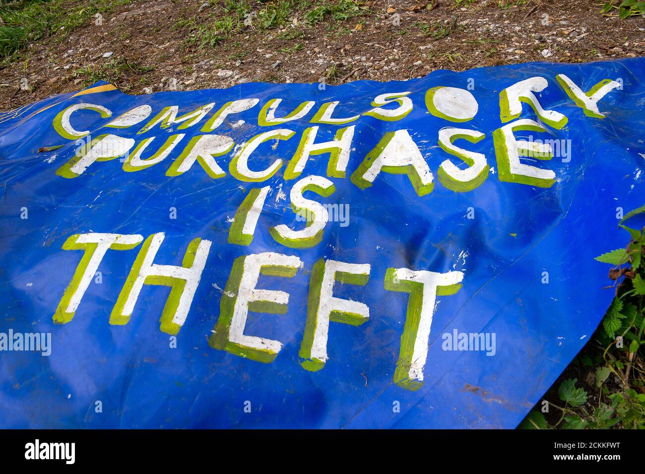 Compulsory purchase is theft hi-res stock photography and images - Alamy