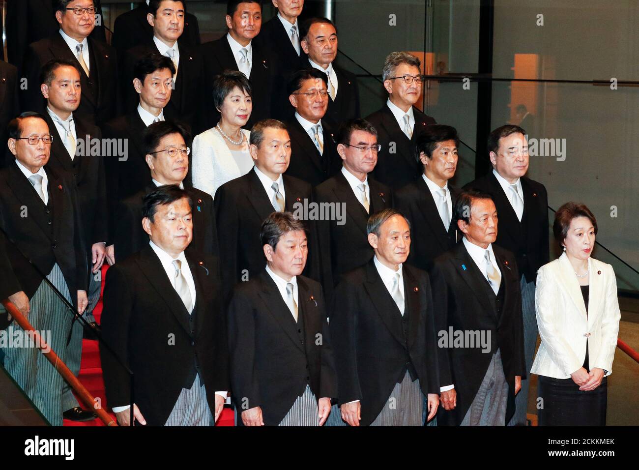 Tokyo, Japan. 16th Sep, 2020. Japan's new Prime Minister Yoshihide Suga ...