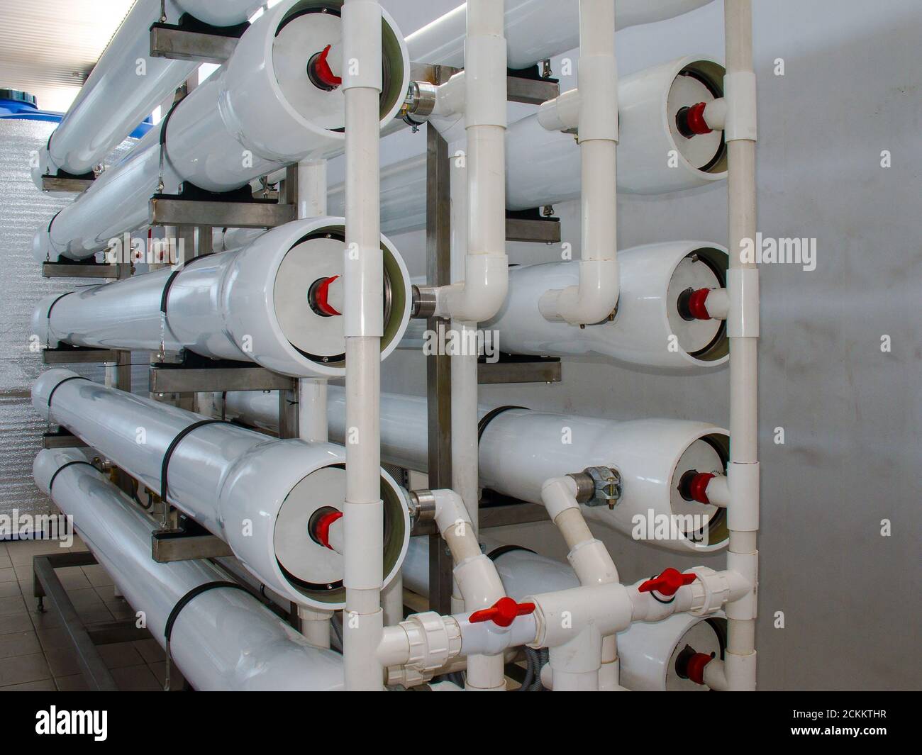 Reverse osmosis system - installation of industrial membrane devices ...