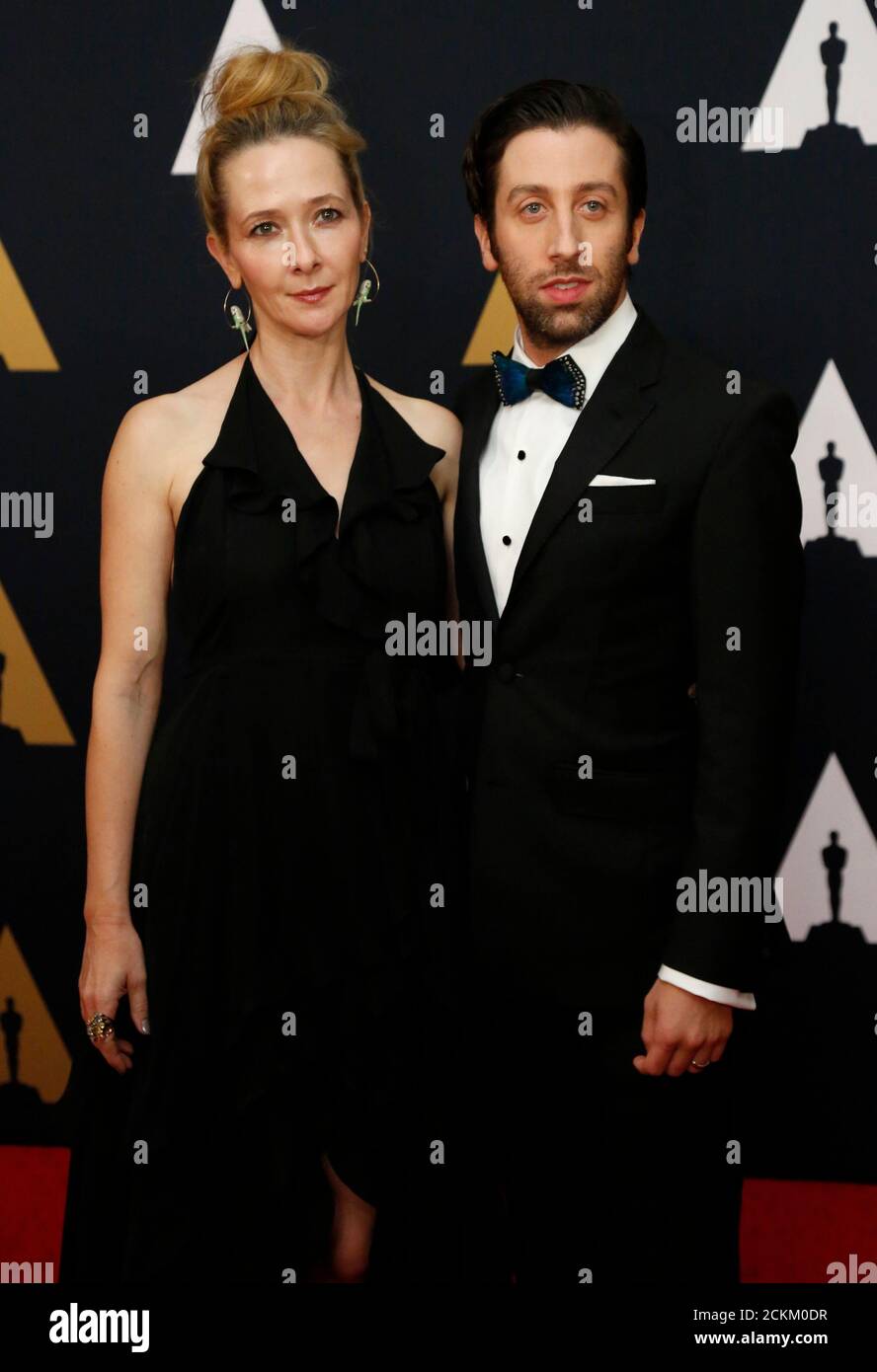 Simon Helberg And Jocelyn Towne High Resolution Stock Photography and ...