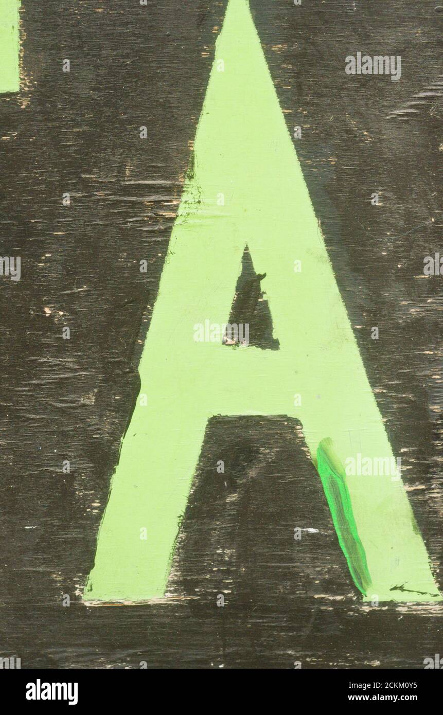 Alphabet street hi-res stock photography and images - Alamy