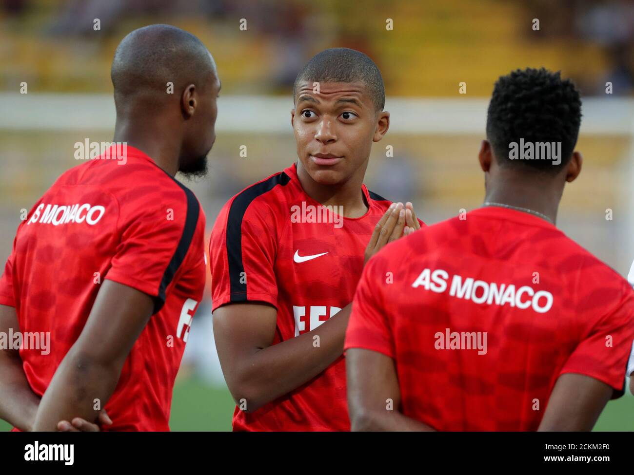 Kylian mbappe monaco ligue 1 2017 hi-res stock photography and images ...