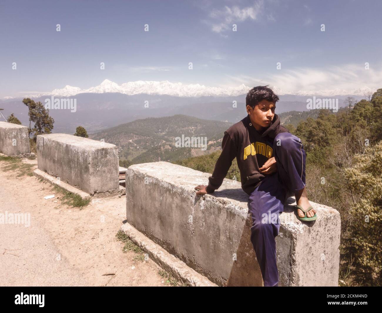 Indian Mountain Village Almora India High Resolution Stock Photography ...