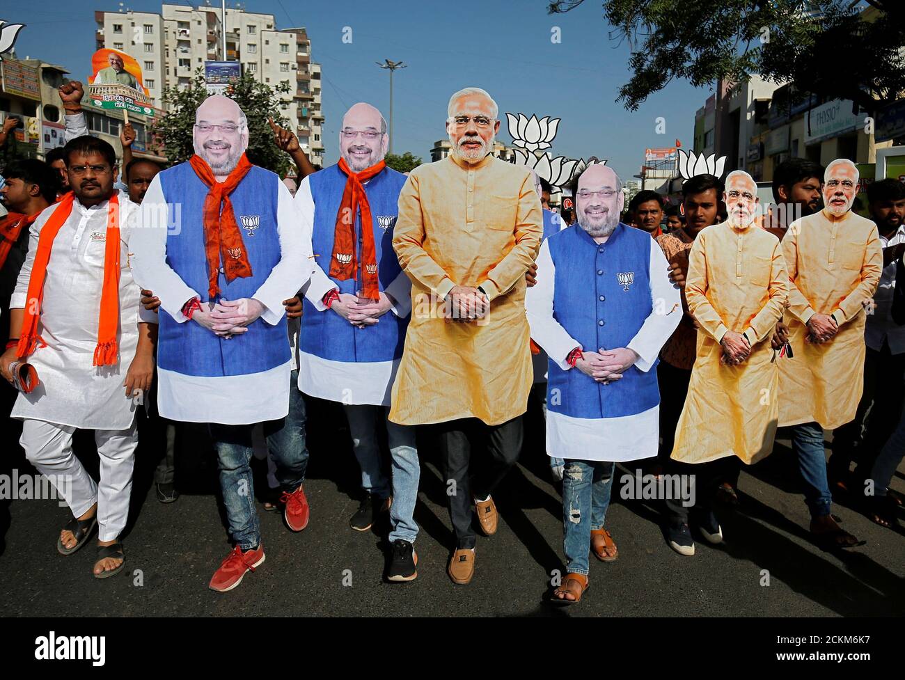 Amit shah narendra modi hi-res stock photography and images - Alamy