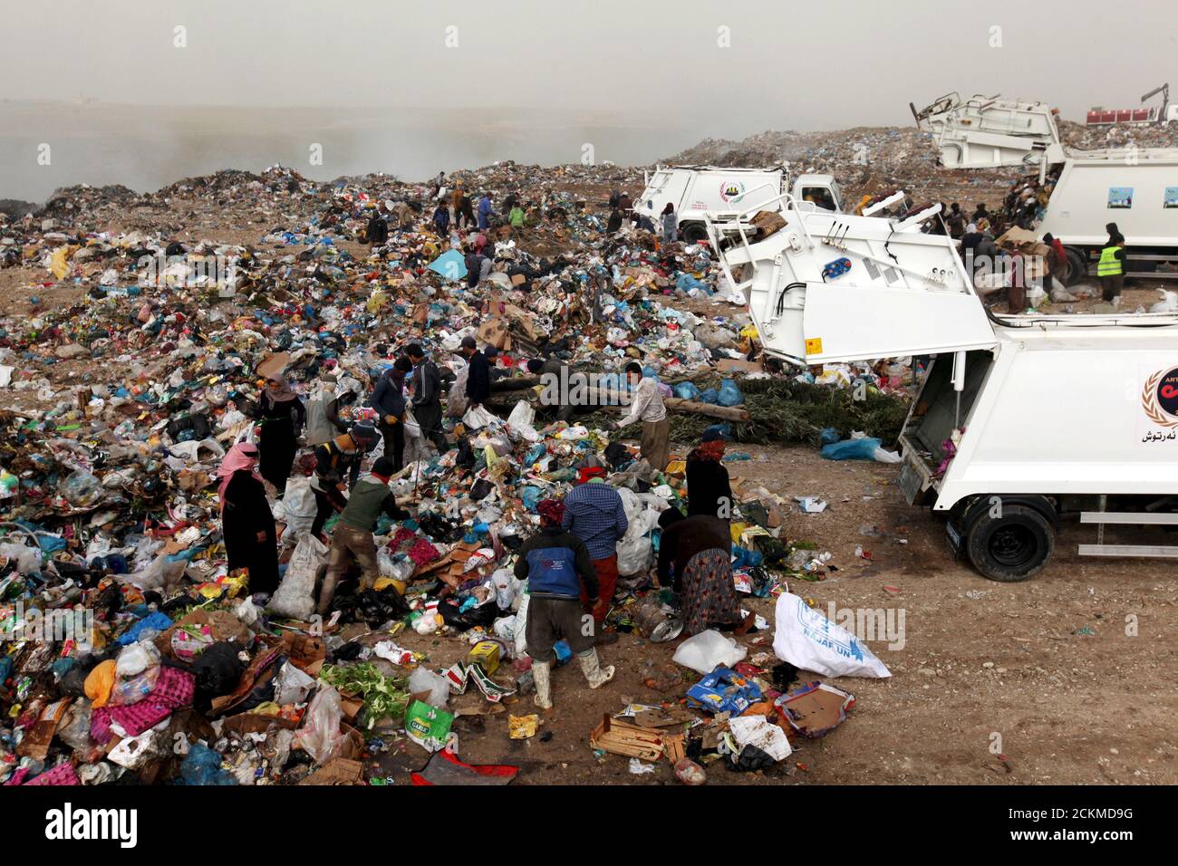 Garbage pickers collect recyclable hi-res stock photography and images ...