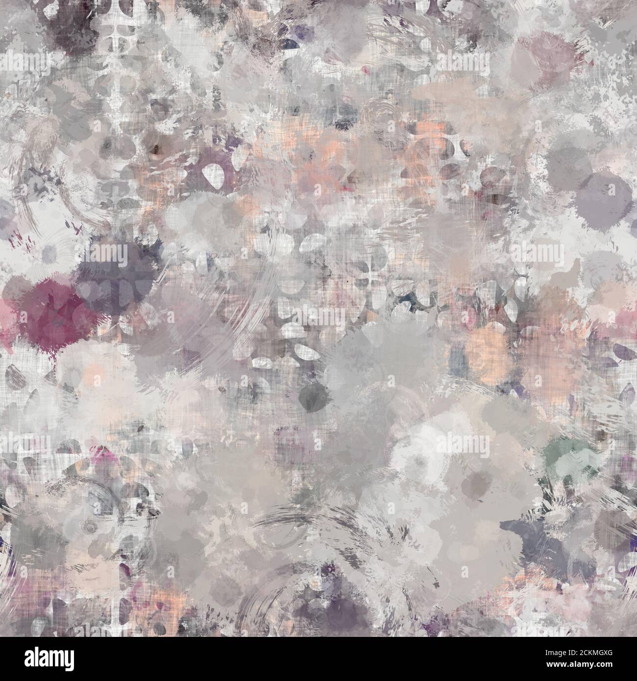 Paint splat funky splatter mess seamless pattern Stock Photo - Alamy