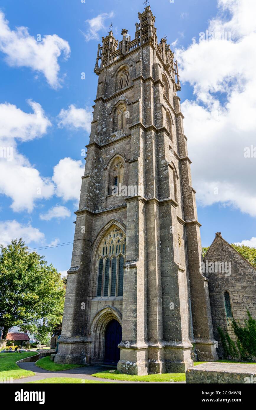 Four stage church tower hi-res stock photography and images - Alamy