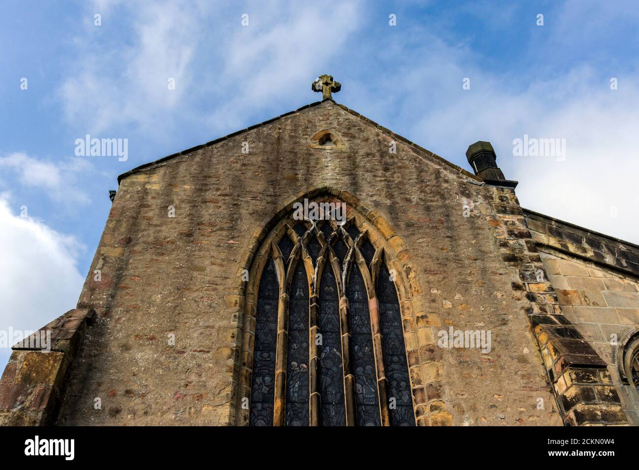 All Hallows Church. Great Mitton, Whalley, Lancashire Stock Photo - Alamy