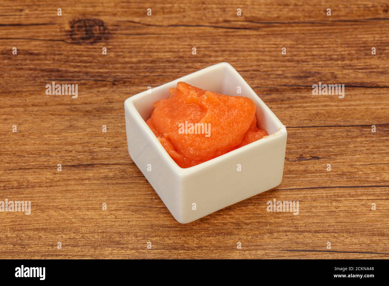 Cod fish roe snack in the bowl Stock Photo - Alamy