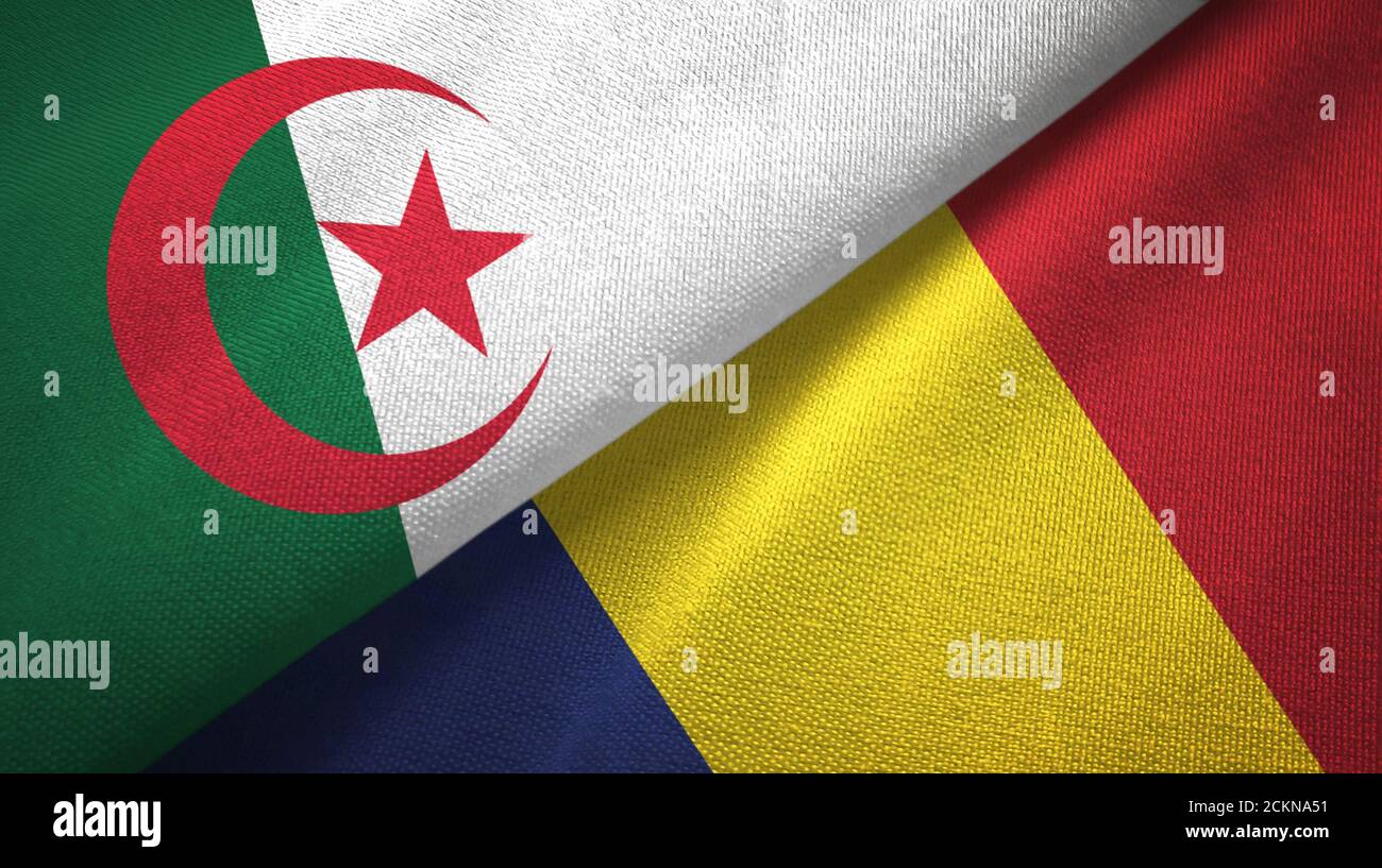 Algeria chad flag hi-res stock photography and images - Alamy