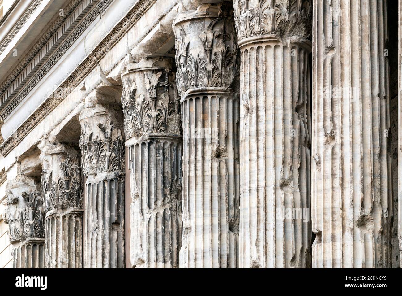 Columns of the roman temple hi-res stock photography and images - Alamy