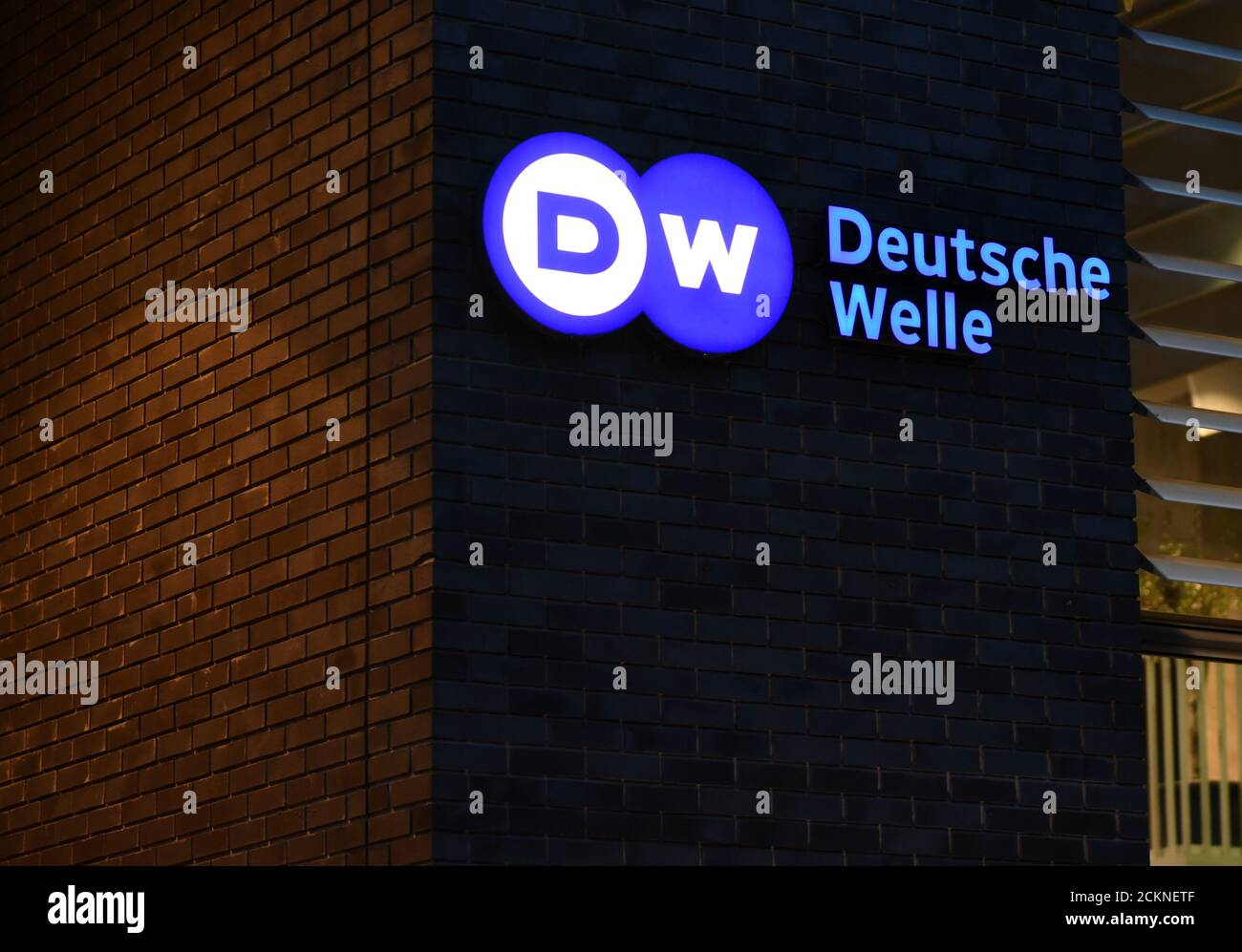 Deutsche welle logo hi-res stock photography and images - Alamy