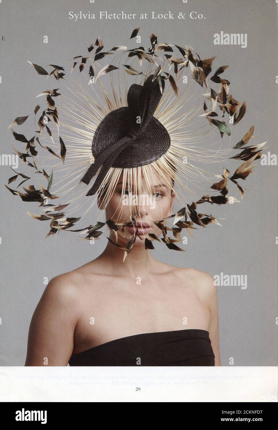 The inside of UK catalogue "James Lock & Co", october 2007 Stock Photo ...