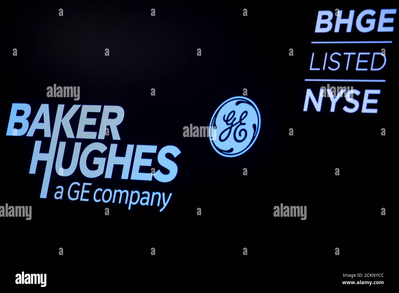 Baker hughes logo hi-res stock photography and images - Alamy