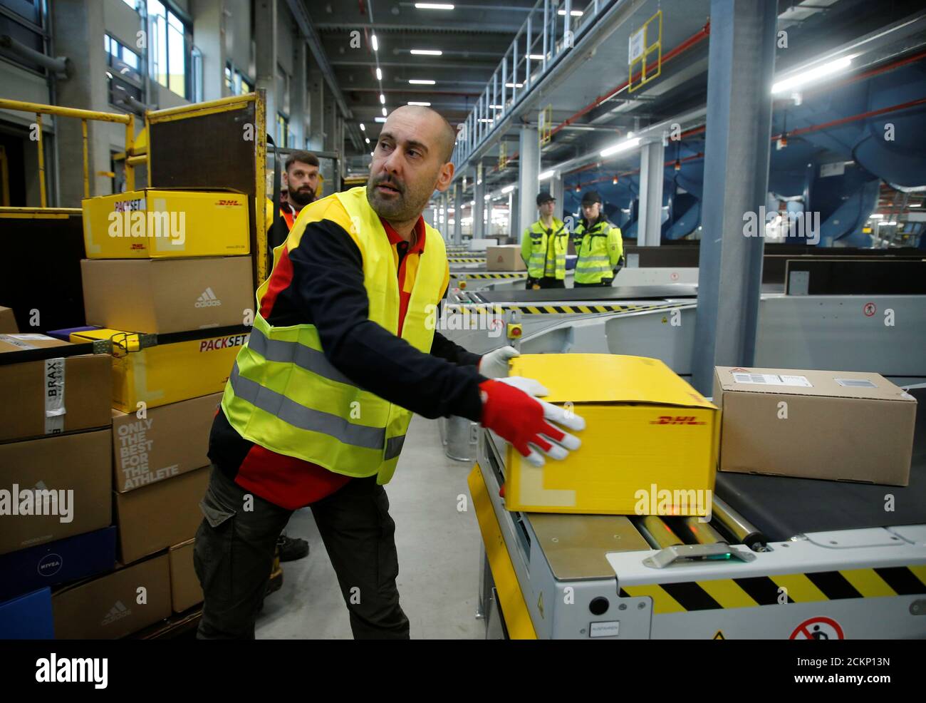 Dhl Employee High Resolution Stock Photography and Images - Alamy