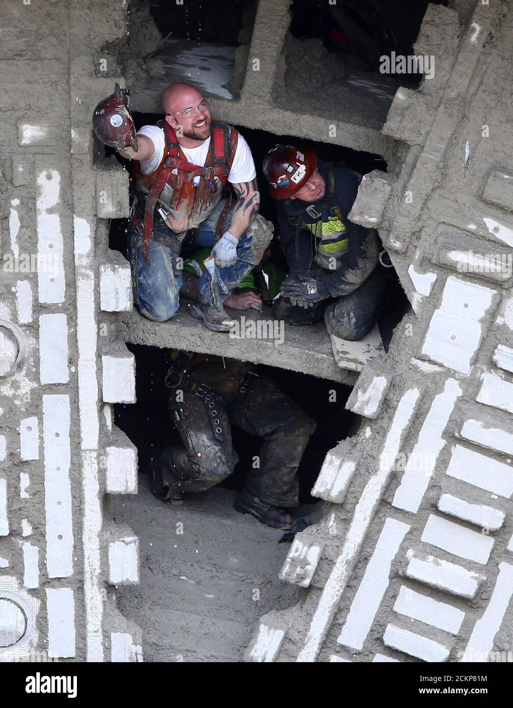 Tunnel boring machine bertha hi-res stock photography and images - Alamy