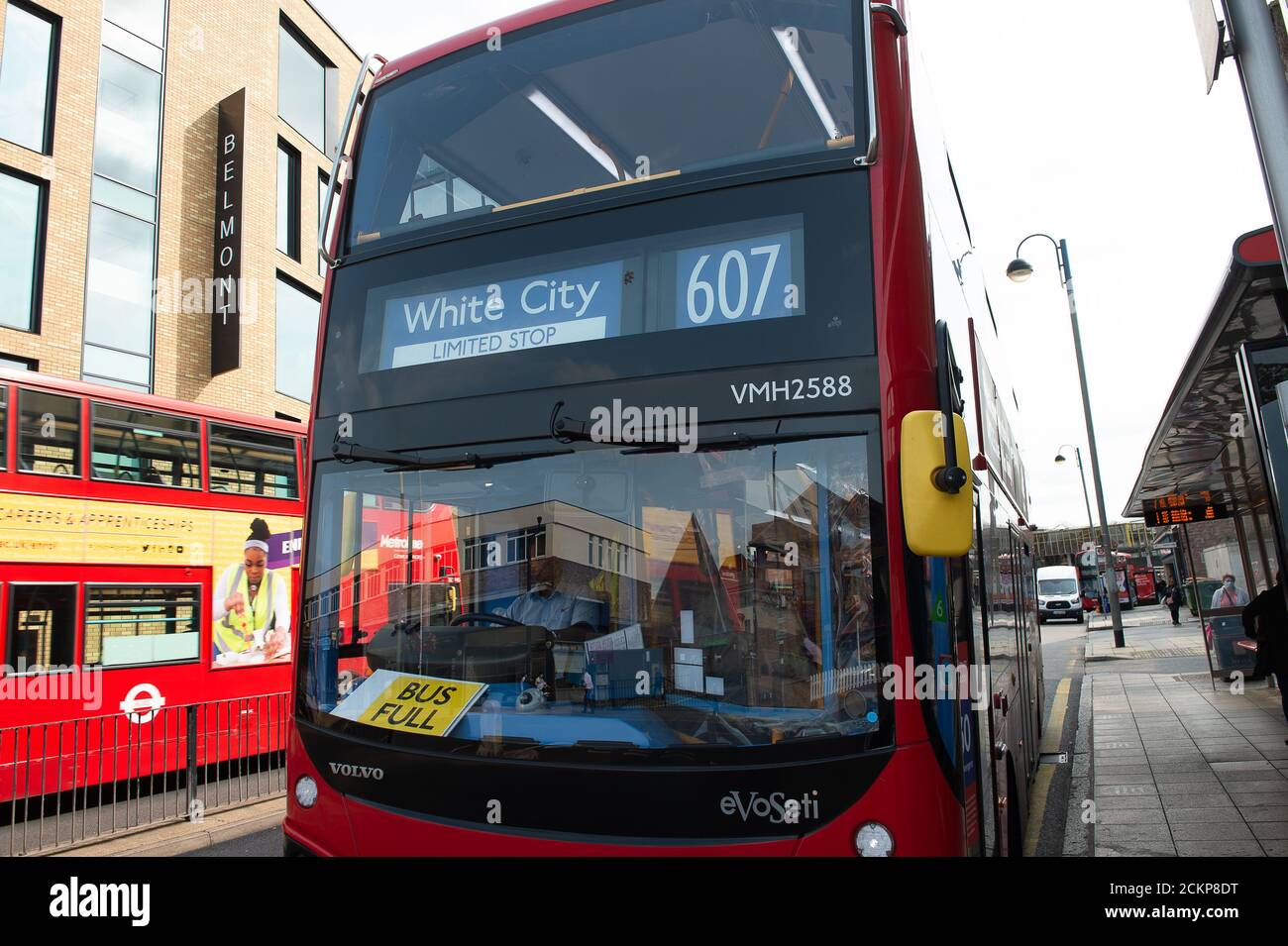 Face coverings on buses hi-res stock photography and images - Alamy