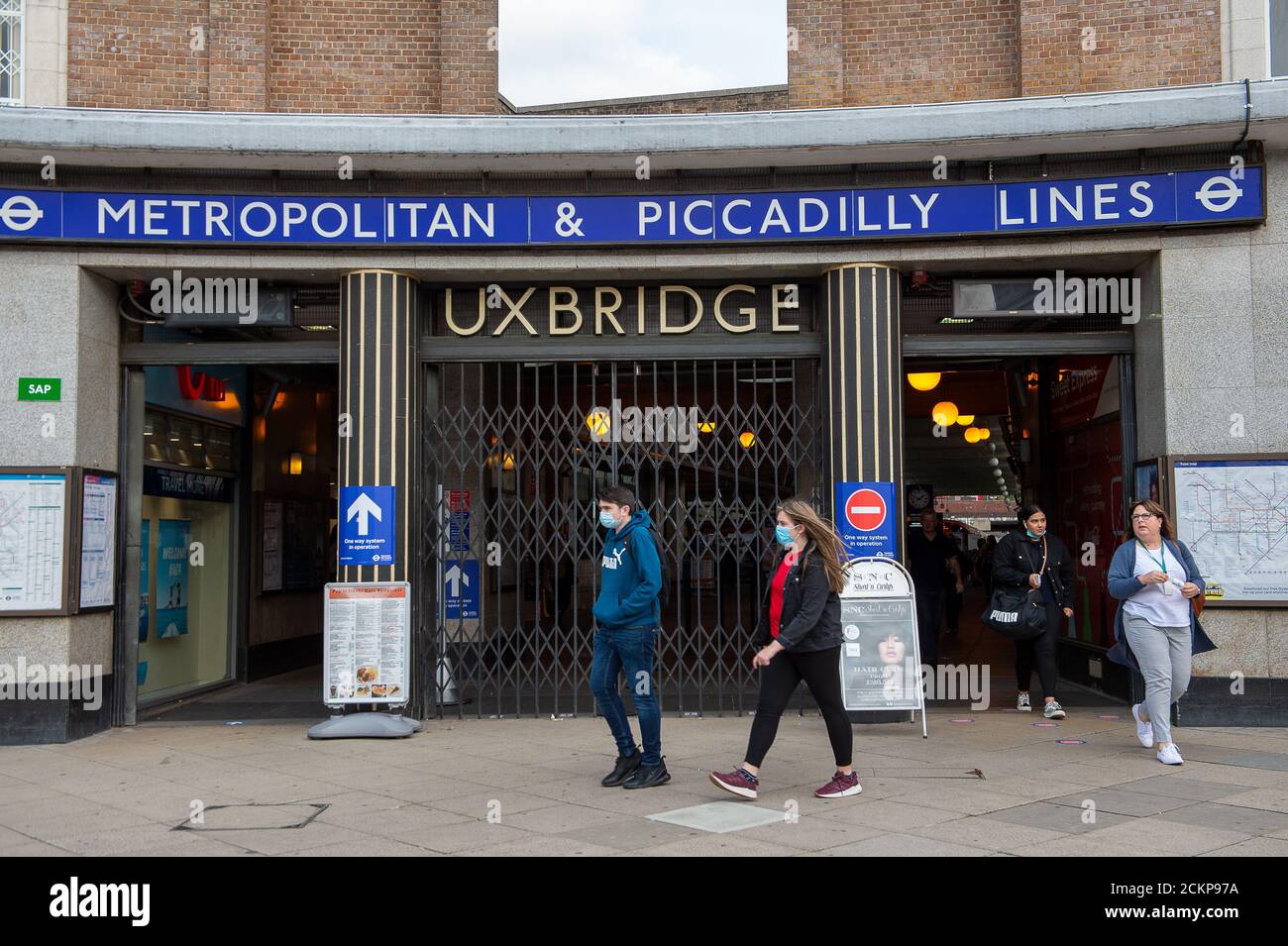 Uxbridge, London Borough of Hillingdon, UK. 11th September, 2020 ...