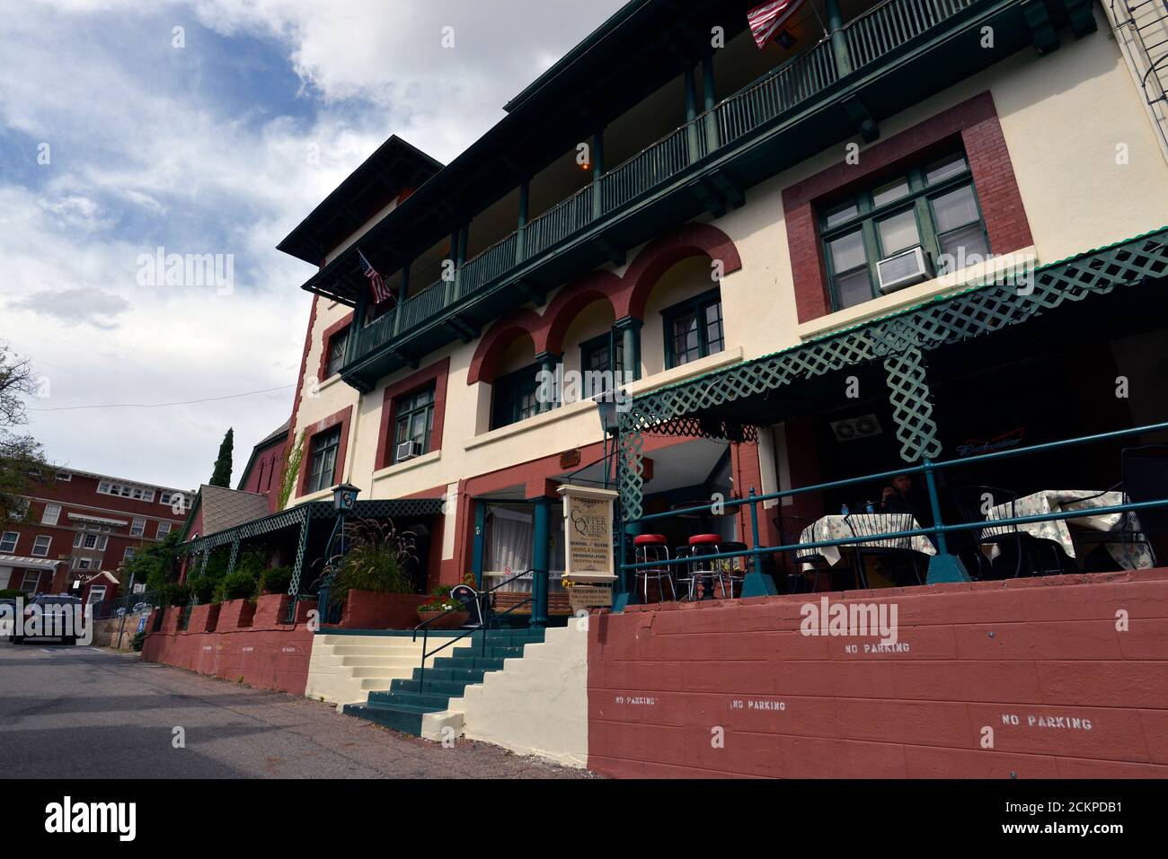 Copper Queen Hotel, Bisbee, Arizona, USA Stock Photo - Alamy