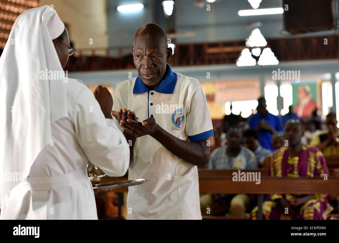 Catholic Communion Africa High Resolution Stock Photography and Images ...