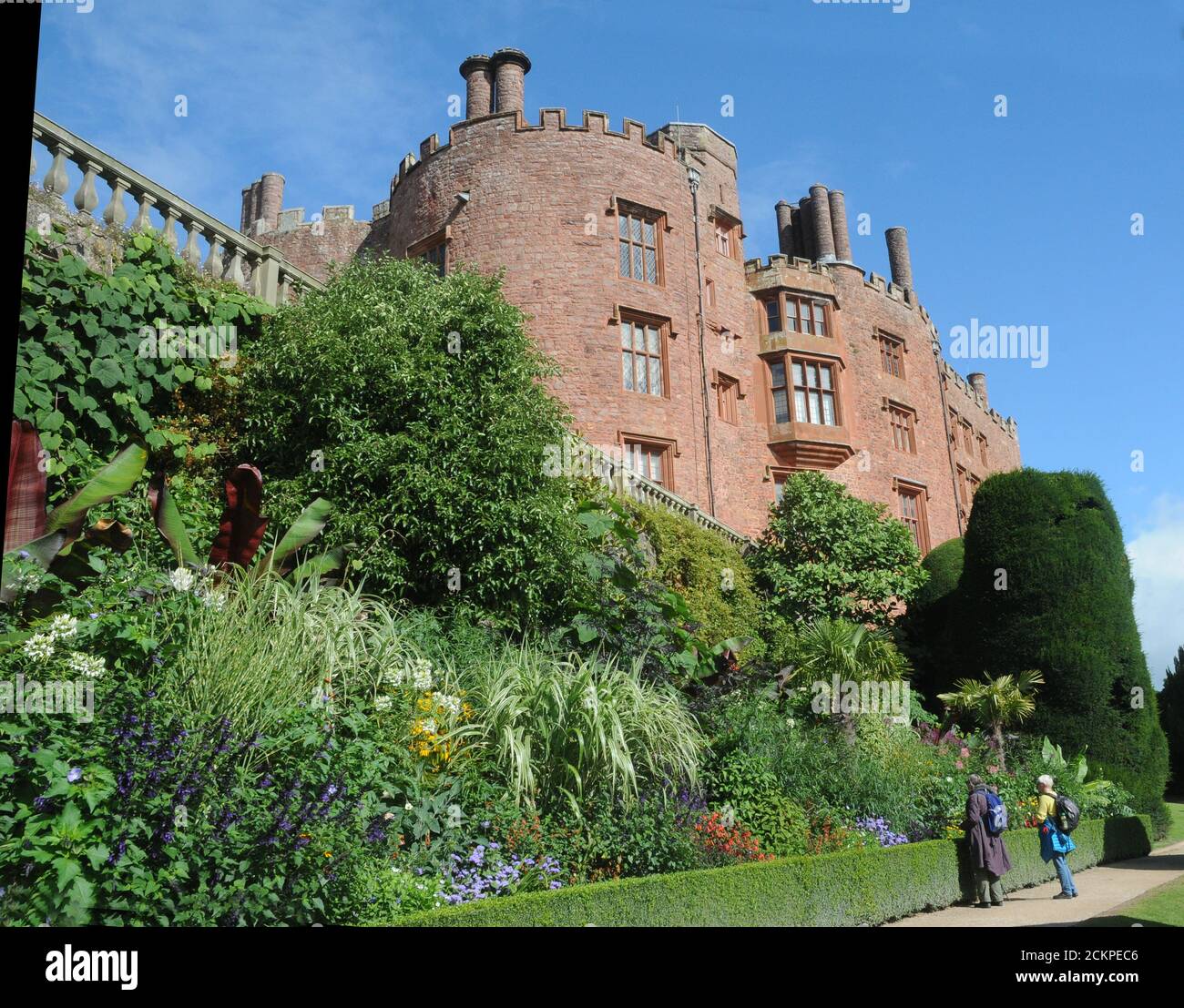 Powis castle 13th century hi-res stock photography and images - Alamy