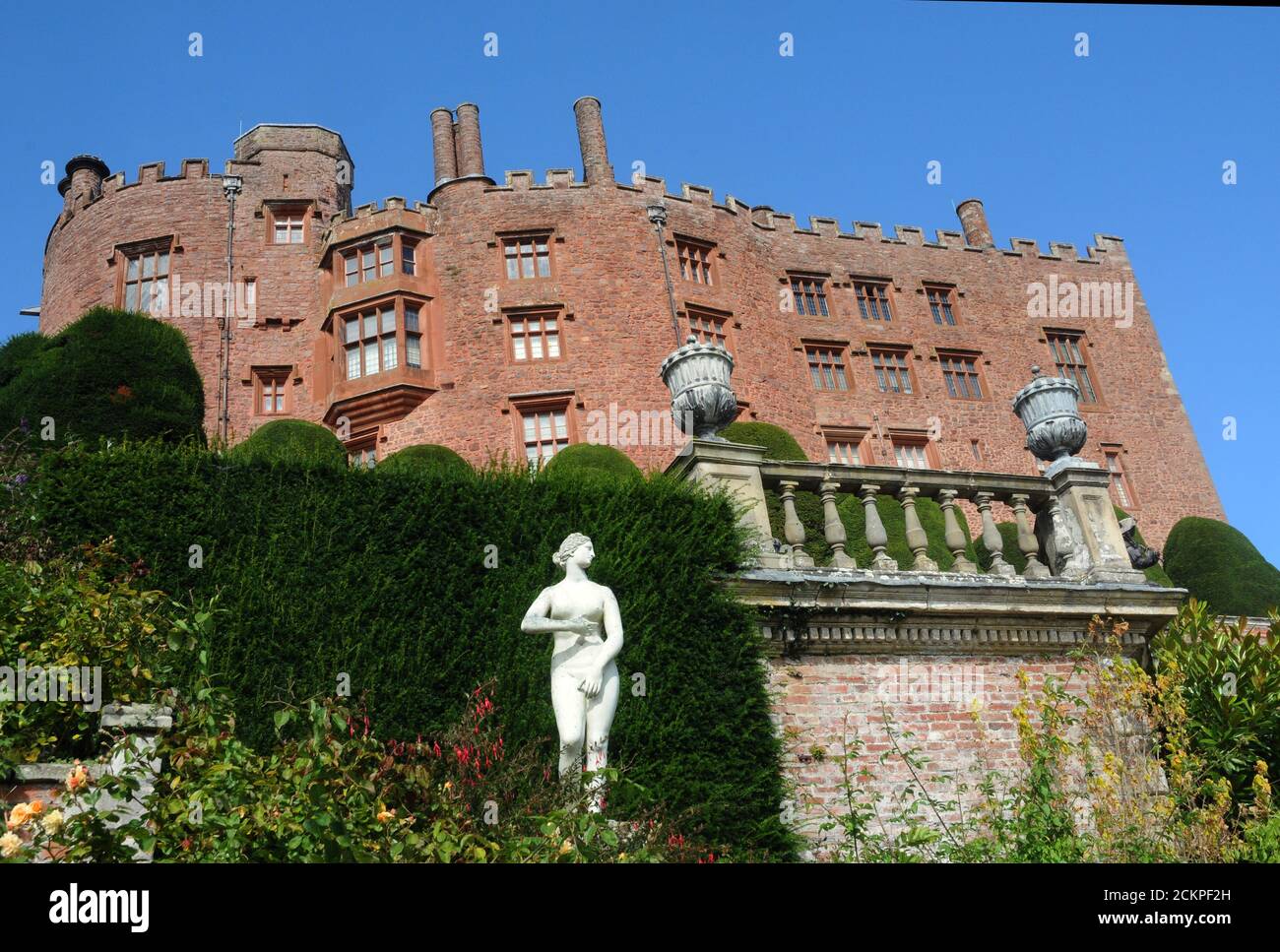 Powis castle 13th century hi-res stock photography and images - Alamy