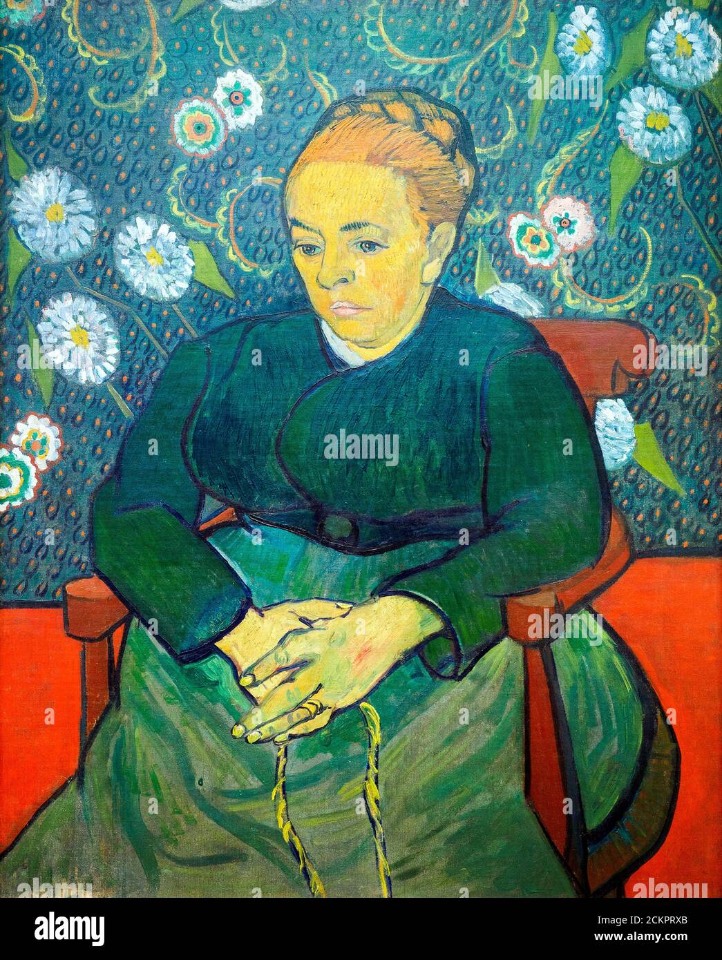 Augustine Roulin - La Berceuse (Woman Rocking the Cradle) by Vincent ...