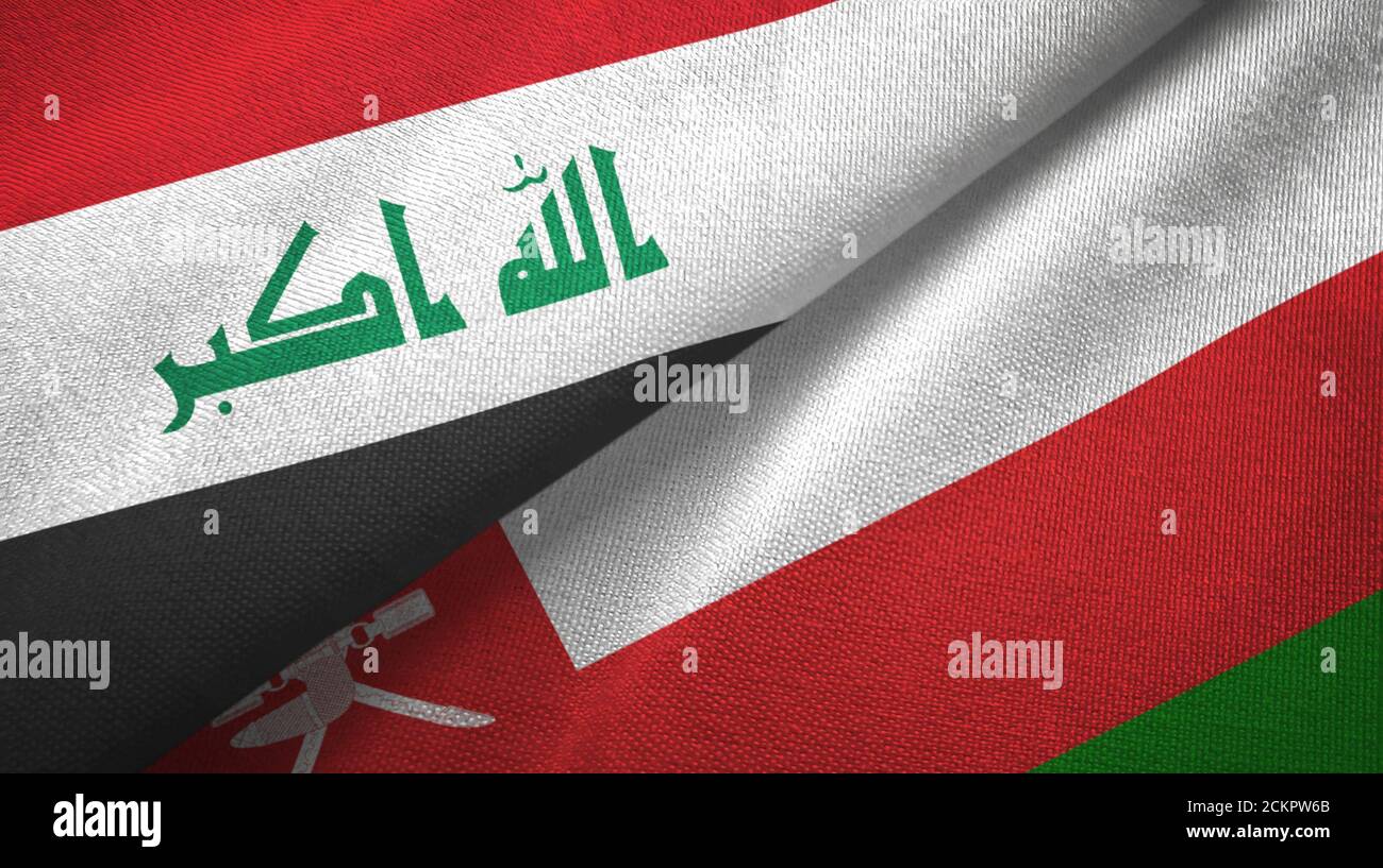 Iraq oman flag hi-res stock photography and images - Alamy