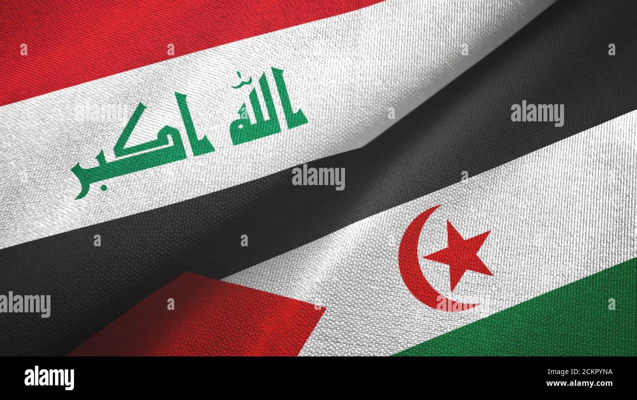 Iraq western sahara flag hi-res stock photography and images - Alamy