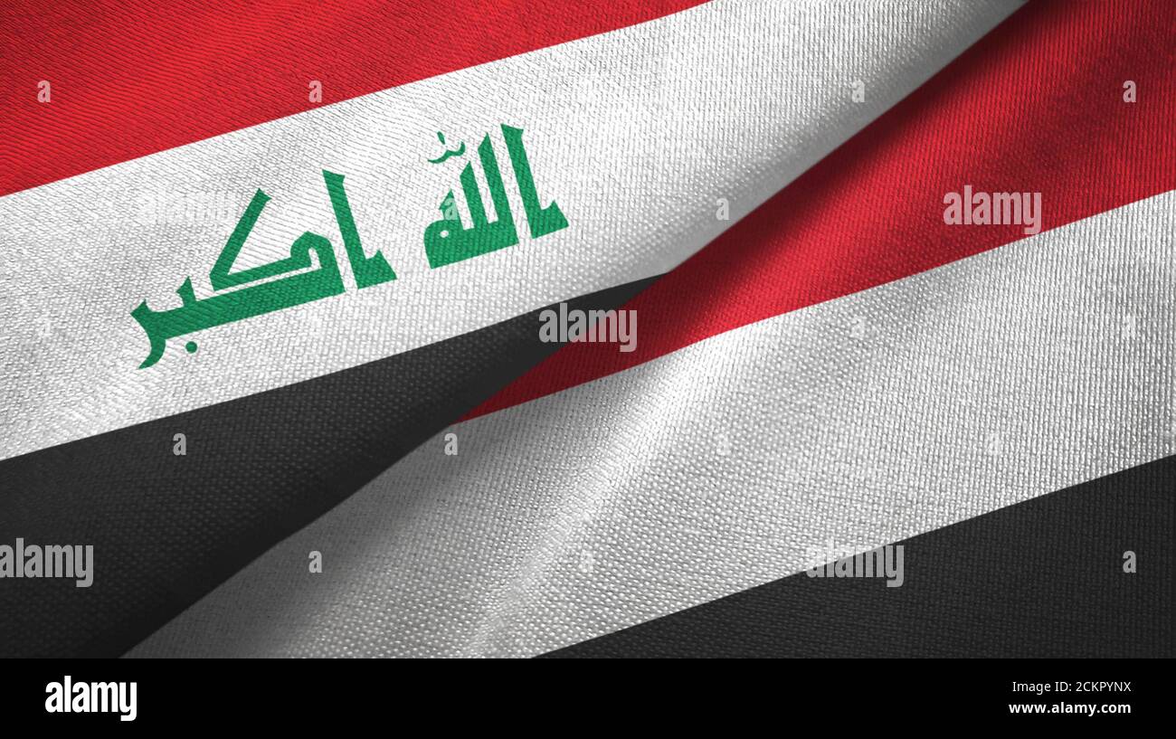 Yemen iraq flag hi-res stock photography and images - Alamy