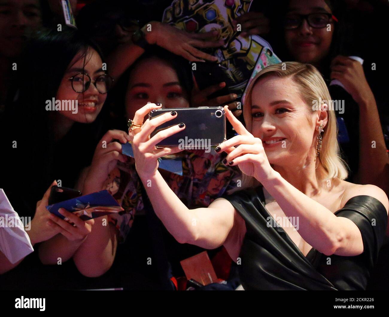 Brie Larson Poses For High Resolution Stock Photography and Images - Alamy