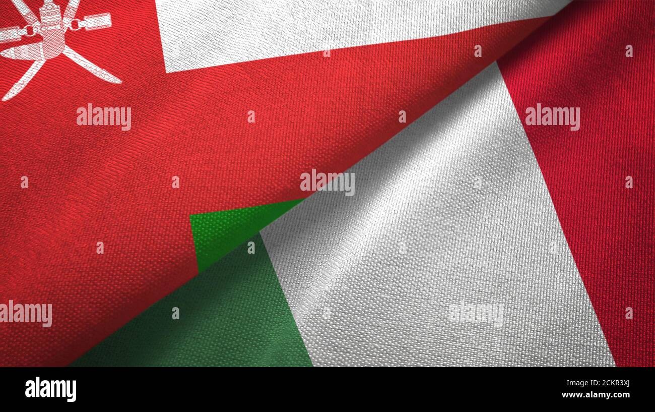 Oman italy flag hi-res stock photography and images - Alamy