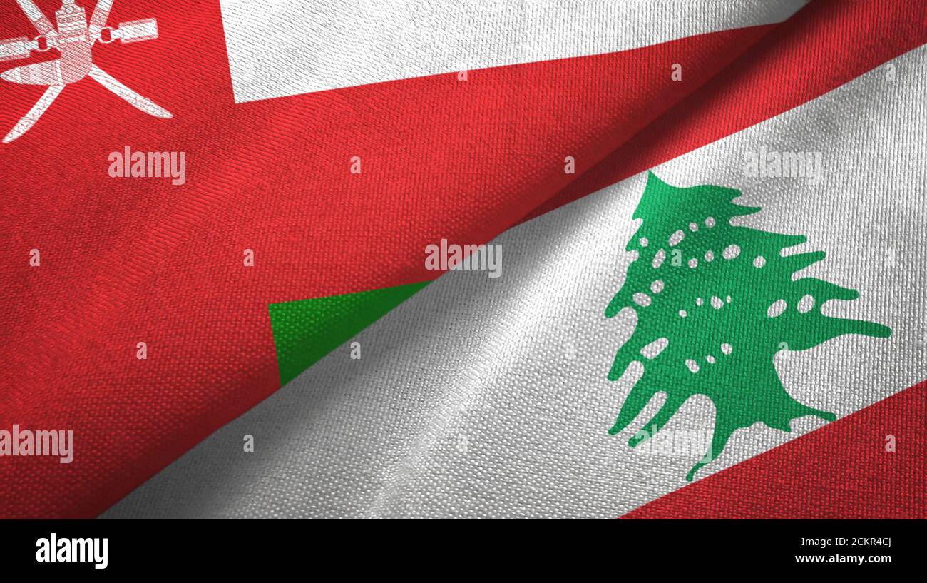 Oman lebanon flag hi-res stock photography and images - Alamy