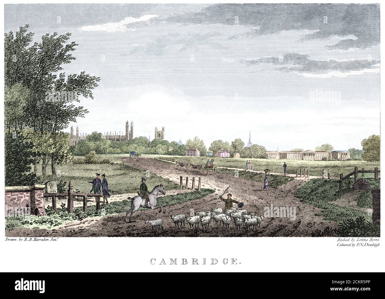 View of Cambridge Stock Photo - Alamy