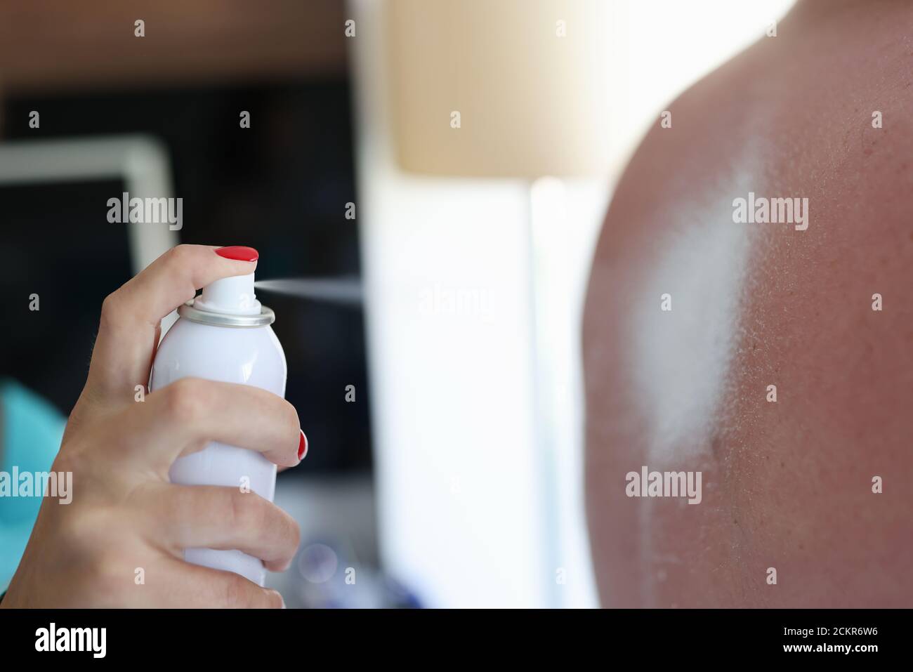 Spray tan male hi-res stock photography and images - Alamy