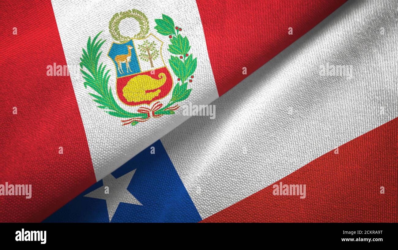 Peru chile flag hi-res stock photography and images - Alamy