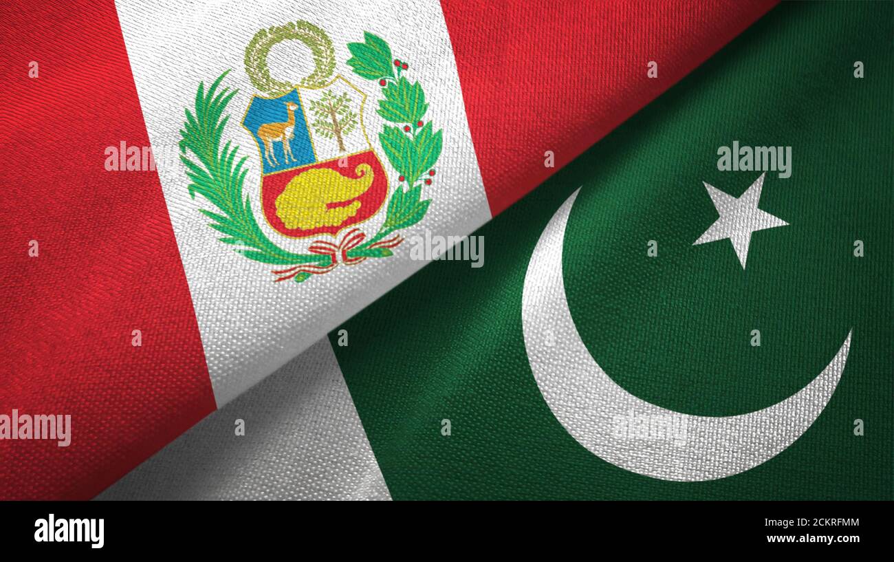 Pakistan peru flag hi-res stock photography and images - Alamy